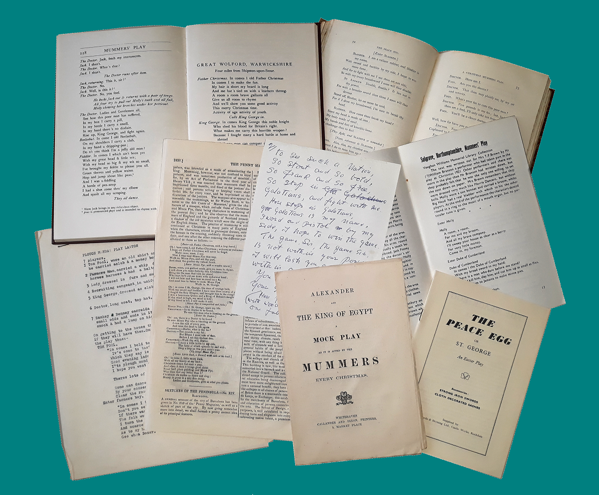 Master Mummers Folk Play Script Samples